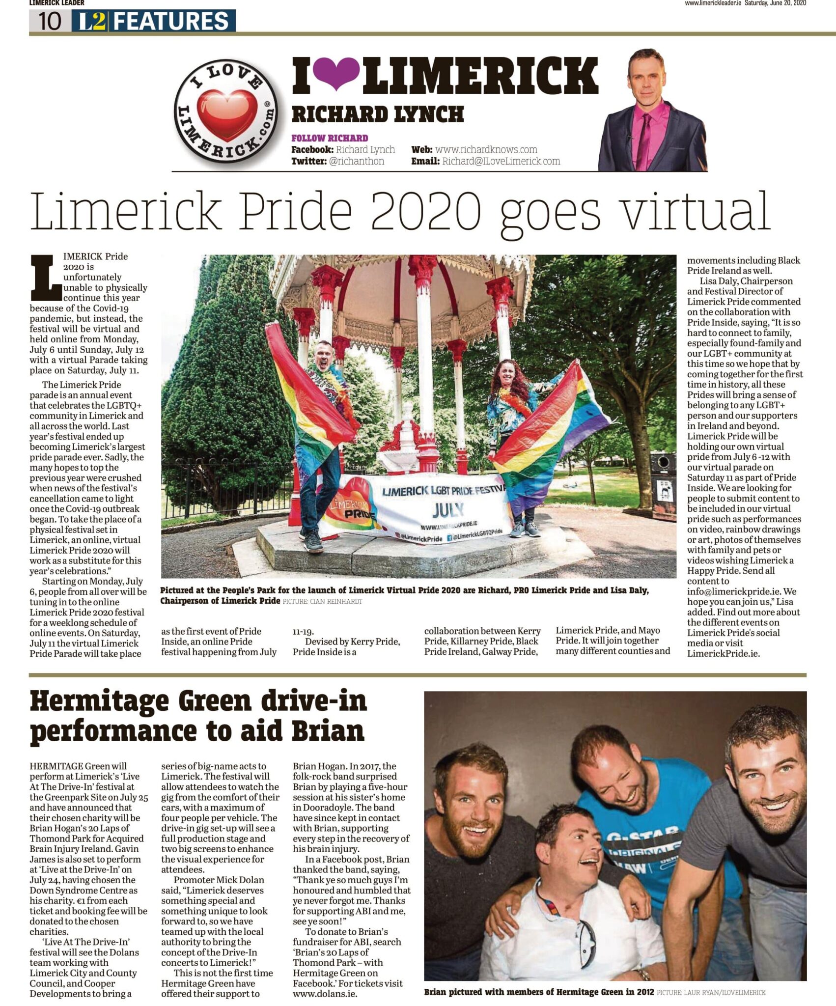 limerick leader i love limerick june 20 2020 page 1 - RichardKnows